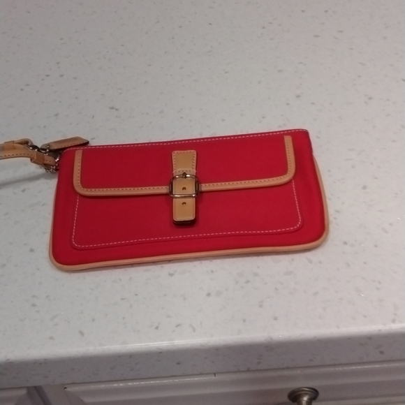 Coach | Bags | Vintage Coach Wristlet Red | Poshmark